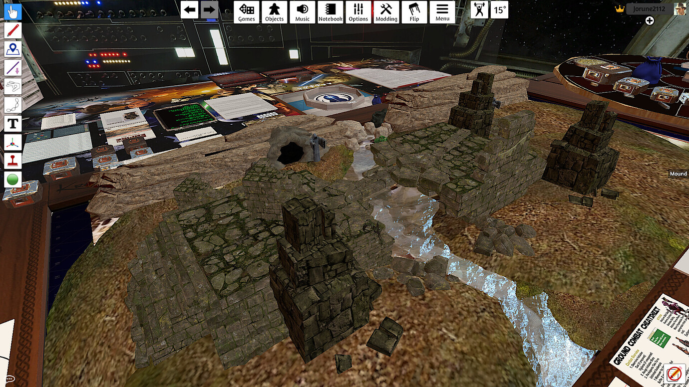 TTS - Force&Destiny Mountaintop Rescue 3D maps - Art, Graphics ...