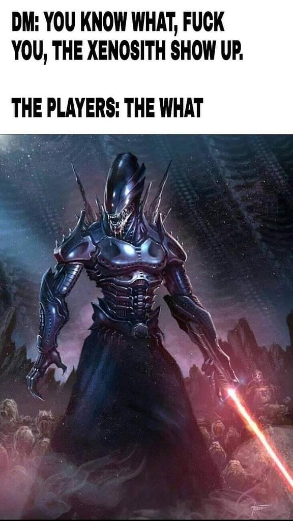 I present you.... the Xenosith! - Game Masters - SWRPG Community Forum